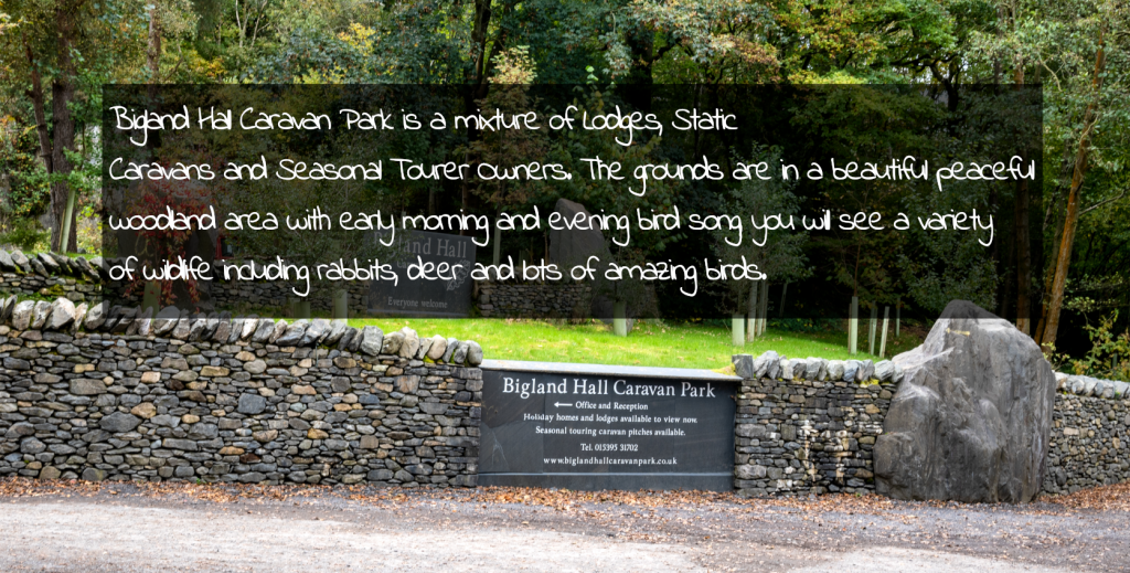About us | Bigland Hall Caravan Park